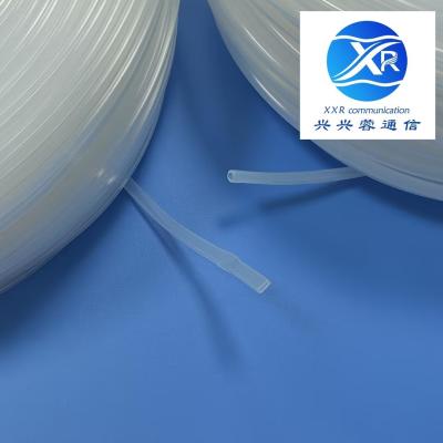 China High Strength Bare EVA Fiber Protection Tube Clear Color 3.2mm-10mm OD with -55℃ to 75℃ Temperature Range for sale
