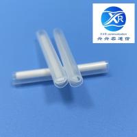 China 6-Core Ribbon Fiber Splice Sleeve Protector 40mm Length 4.7x4.7mm OD with Double Ceramic Rod for sale