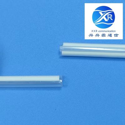 China 12 Cores Ribbon Fiber Splice Sleeve 40mm with Double Ceramic Rods 5.6x5.4mm OD for sale