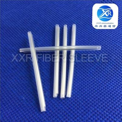 China FTTx Heat Shrink Fiber Optic Splice Protection Sleeve 60mm Length 2.5mm OD with 304 Stainless Steel Rod for sale