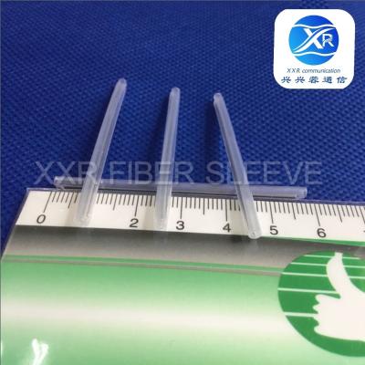 China 60mm Fiber Optic Splice Protection Sleeve with 3.0mm OD and 1.5mm Steel Rod for Distribution Boxes for sale