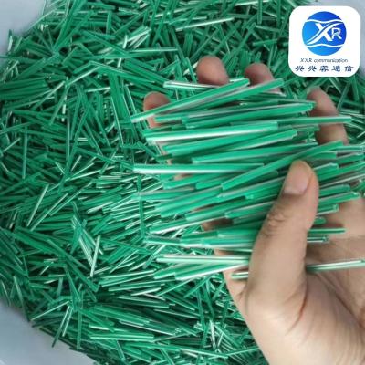 China Green FTTH Fiber Splice Protection Sleeves 1.0mm x 40mm with 304 Stainless Steel for Fusion Splicing for sale