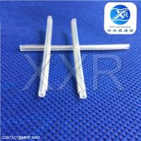 China 2.5x60mm Clear PE EVA Fiber Optic Fusion Splice Protector Sleeves 100PCS with 304 Stainless Steel for sale