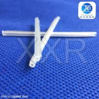 China Clear PE EVA Optical Fiber Splicing Heat Shrink Tube 40mm Length 2.5mm OD for Telecom Protection for sale