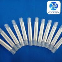 China Cross-Linked Polyfin Ribbon Fiber Splice Sleeve with Ceramic Rods - 40mm Length for 2-12 Fiber Capacity for sale