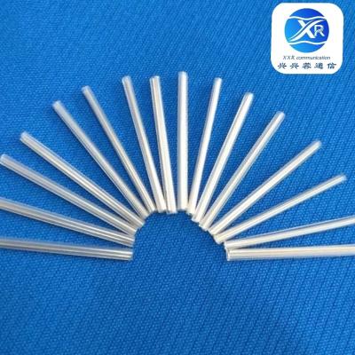 China PE 60mm Clear Splice Sleeves for FTTx Fiber Cross Connect Cabinets with 3.0mm OD and 1.5mm Steel Rod for sale