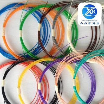China Hytrel Optical Fiber Loose Tube Protection 0.9mm OD x 0.5mm ID with 13.6 MPa Tensile Strength for sale