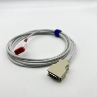 China Grey TPU Spo2 Sensor Cable 12ft  14 Pin Connector 4081 for sale