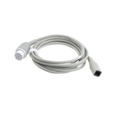 China Datascope Mindray Invasive Blood Pressure IBP Adapter Cable 0012-00-1245 for sale