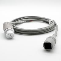 China Datascope Mindray Invasive Blood Pressure IBP Adapter Cable 0012-00-1245 for sale
