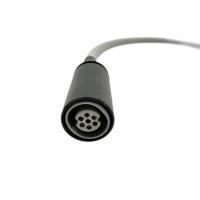 China Drager Flow Sensor Cable Compatible For Savina Ventilator 8415709 gray color 30cm for sale