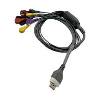 China Compatible Nalong RAGE-12 ECG Holter Cable 10 Lead TPU Material for sale