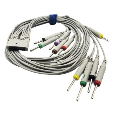 China Medex 10leads ECG EKG Holter Cable 26pins DIN 3.0 For MECG-300 MECG-200 for sale
