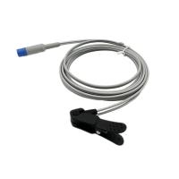 China Animal/Adult Ear Clip 7 pin Oxygen Sensor Cable for Drager  SpO2 Sensor for sale