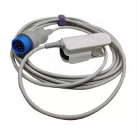 China Reusable Adult Spo2 Sensor Biocare 10pin Spo2 Sensor Cable Compatible For IM8 IM10 IM12 for sale