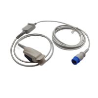 China Reusable Adult Spo2 Sensor Biocare 10pin Spo2 Sensor Cable Compatible For IM8 IM10 IM12 for sale