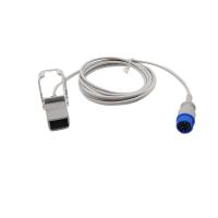 China Reusable Adult Spo2 Sensor Biocare 10pin Spo2 Sensor Cable Compatible For IM8 IM10 IM12 for sale