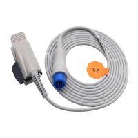 China Mindray IPM 8/10/12 ECG Cable  , Round 12 Pins 3 / 5 Lead 040-00961-00 EA6251B 3.6m for sale