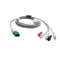 China 12 Pin Connector ECG Cable AHA Compatible For Mindray Datascope Passport V V12 V21 for sale