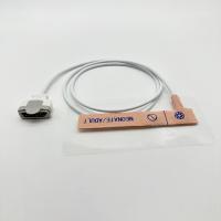 China Compatible o M-LNCS Disposable OXI Spo2 Sensor 11 Pin 0.9m Textile Adhesive for sale