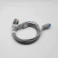 China Datex Ohmeda Cardiocap Ecg Patient Cable With Grabber Snap End Cb-72395r for sale