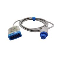 China Datex Ohmeda Cardiocap Ecg Patient Cable With Grabber Snap End Cb-72395r for sale