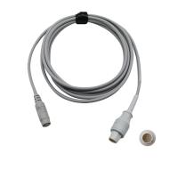 China Compatible Nihon Kohden Ibp Adapter Cable 5 Pin Connector Tpu 3m for sale
