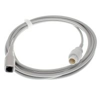 China Compatible Nihon Kohden Ibp Adapter Cable 5 Pin Connector Tpu 3m for sale