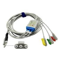 China Primedic 3 Pins ECG Patient Cable For Primedic Defibrillator XD100 Defimonitor for sale