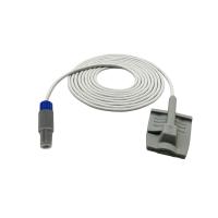 China 6 Pin Mindray Spo2 Sensor , Spo2 Probe Sensor Suit For PM9000 / 8000 Cables 3m/10ft TPU for sale