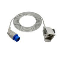 China Compatible Biolight M9500 / m8500 / M7000 12pin adult reusable spo2 sensors probe with 3m for sale
