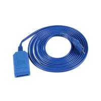 China Medical Esu Cable 2.0mm Grey Or Blue For Bipolar Plate Negative Plate for sale