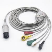 China Compatible Mindray Ecg Trunk Cable 6 Pin 3 Or 5 Leads Pm8000 Pm9000 for sale
