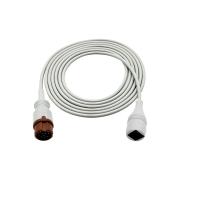 China Compatible Medical Adapter Invasive Bp Cable 3m Compatibility With Mindray Tpu for sale