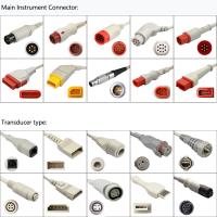 China 12 Pin 3m Tpu Invasive Blood Pressure Cable Compatible For Ph for sale