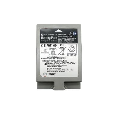 China Original Li-Ion Nihon Kohden Battery 10.8v 5400mah For Sb-950p for sale