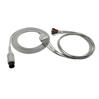 China Compatible Mindray Ecg Trunk Cable 6 Pin 3 Or 5 Leads Pm8000 Pm9000 for sale