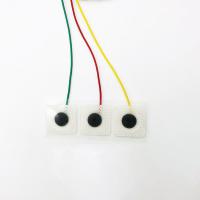 China Compatible Disposable ECG Leadwires Electrode 3 Leads IEC Individual Pack for sale