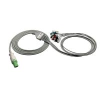 China Drager  7Pin one-piece Cable and Leadwire 3.6m TPU jacker for sale