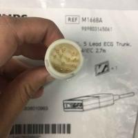 China Original 12pin ECG Trunk Cable 5 Lead 989803145061 M1668A 2.4m for sale