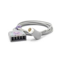 China Original 12pin ECG Trunk Cable 5 Lead 989803145061 M1668A 2.4m for sale