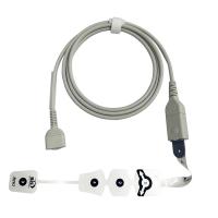 China Bis Vista Bilateral 10Pin EEG Monitor Adapter Cable 4 Electrodes Gray Color for sale