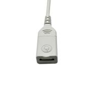 China Bis Vista Bilateral 10Pin EEG Monitor Adapter Cable 4 Electrodes Gray Color for sale