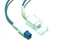 China TPU  2.4m 7pin Spo2 Adaptor Cable 3368433 Compatible  Drager for sale