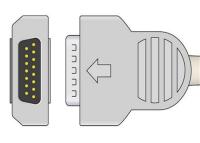 China GE Marquette EKG Cable 10lead With Banana 4.0 2029893 001 With TPU for sale