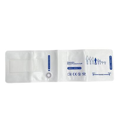 China Small Adult 10 Disposable Nibp Cuff Compatible Welch Allyn 20-26cm for sale