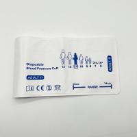 China Adult 11 Disposable Nibp Cuff Compatible Welch Allyn 25-34cm Single Or Double Tube for sale