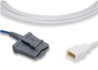 China Novametrix Soft Tip Adult Spo2 Sensor With 1 Meter Short Cable 9 Pin for sale