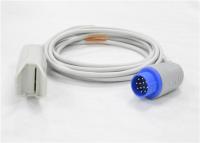 China Compatible Biolight M9500 / m8500 / M7000 12pin adult reusable spo2 sensors probe with 3m for sale