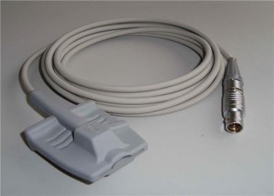 China Critikon Dinamap 81500 / 8710 Reusable Spo2 Sensors Golden Plated Pin 3m Cable for sale